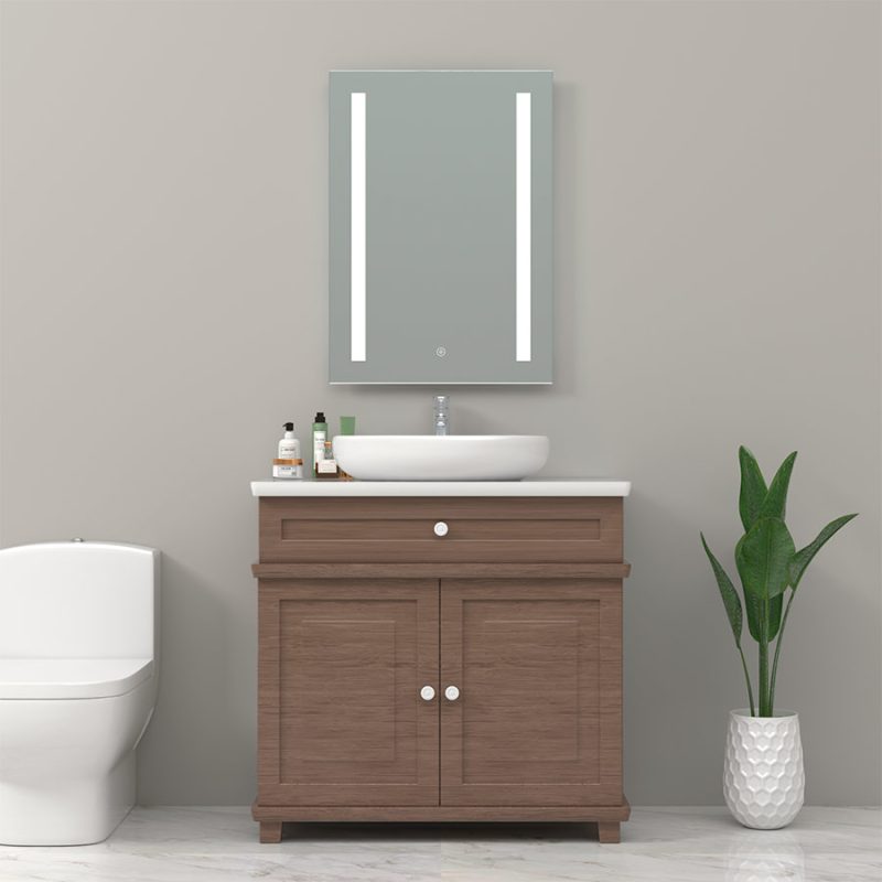 Espejo rectangular vertical led - MAQPRO