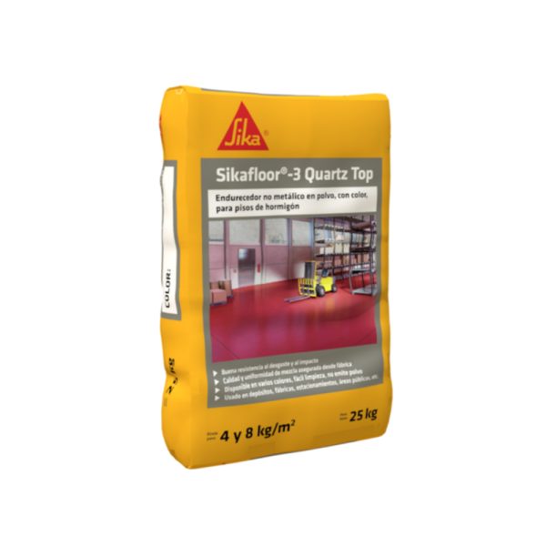 SIKA 3 QUARTZ TOP GRIS X 25KG - MAQPRO